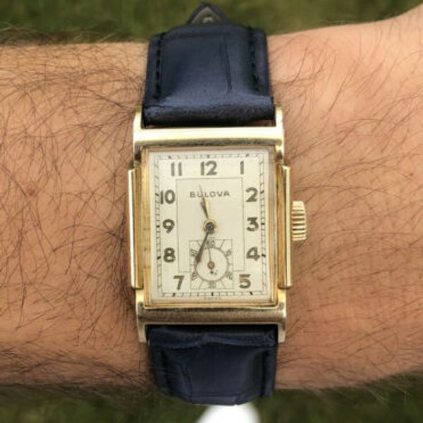Vintage Bulova Art Deco Tank Watch— Box And Papers! | WatchCharts