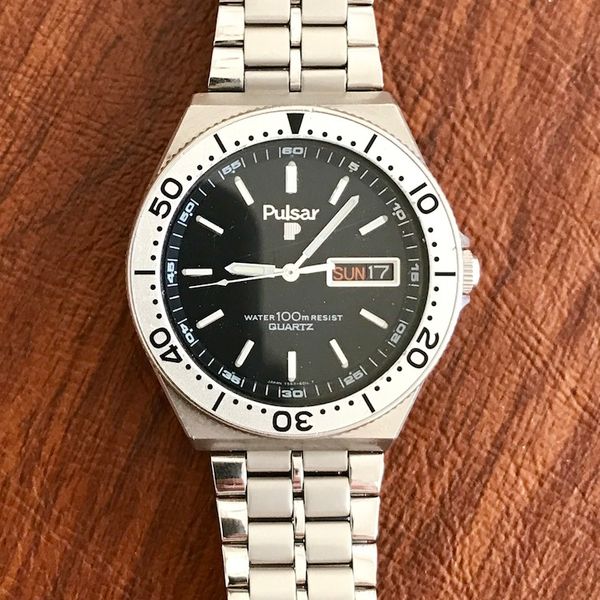 [WTS] Vintage Pulsar Y563-6039 Quartz Diver | WatchCharts Marketplace