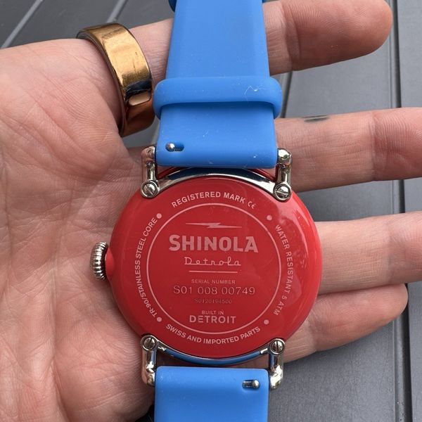 Shinola â I Votedâ Watch | WatchCharts Marketplace
