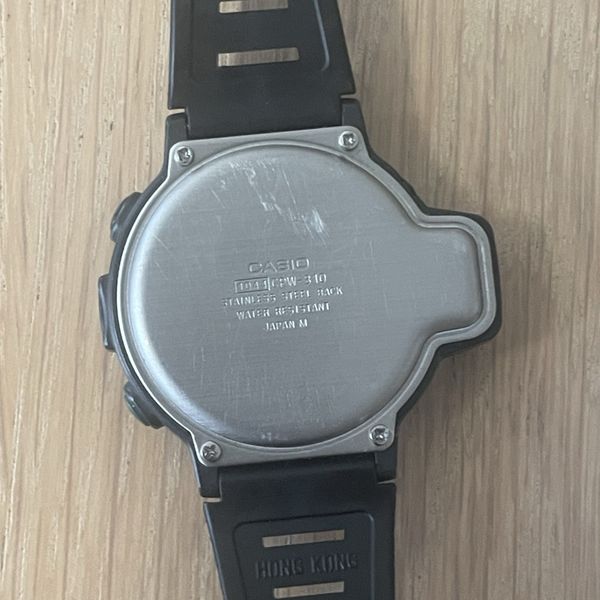 Casio CPW-310 Qibla Compass 1044 Quartz Men's Watch Japan | WatchCharts ...