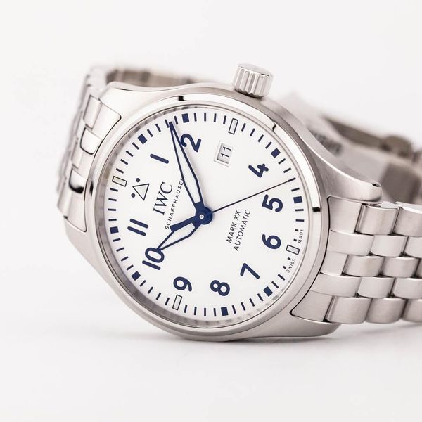 [WTS] IWC Pilot's Watch Mark XX 40mm White Dial Bracelet IW328208 ...