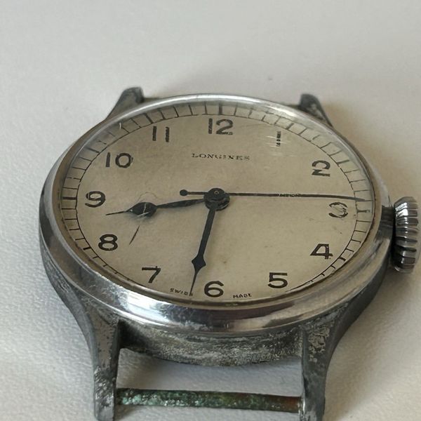 ww2 LONGINES 6B/159 RAF pilot Watch Military British Pilots Watch 1940s ...
