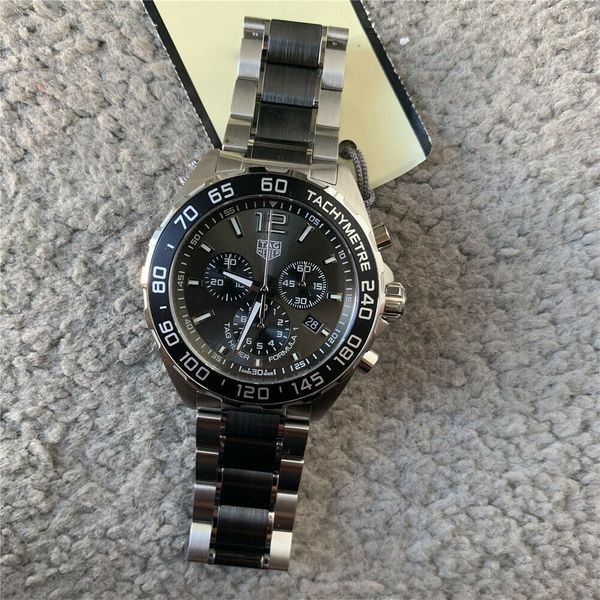 Tag Heuer Formula 1 Chronograph Men's Watch CAZ1011.BA0843 black Quartz ...