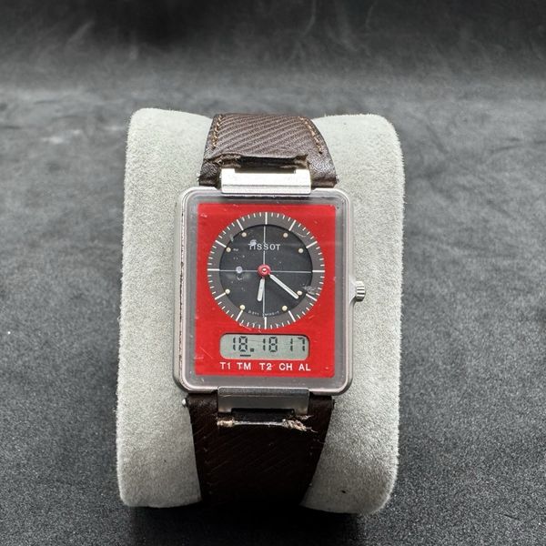 Vintage Tissot Two Timer Analog Digital Quartz Watch | WatchCharts ...