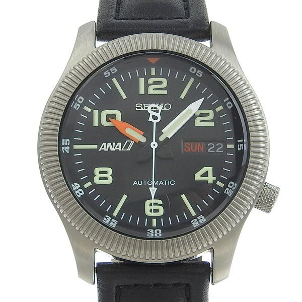 ☆B Rakuichi Net Store☆ SEIKO Seiko ANA Pilot Watch Men's Automatic ...