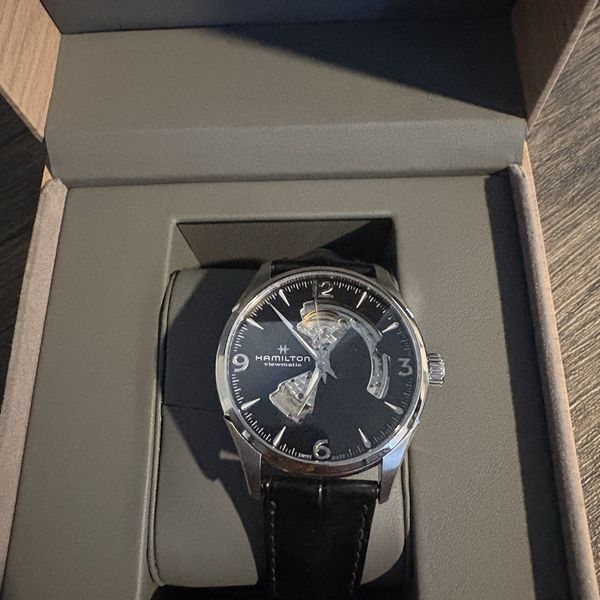 Hamilton Jazzmaster Open Heart Watch | WatchCharts Marketplace