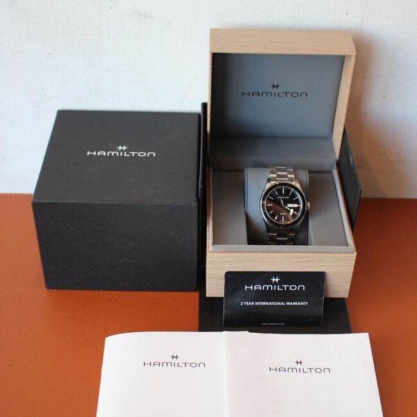 Hamilton Jazzmaster Seaview Day Date Quartz Men's Wristwatch H37511131 ...