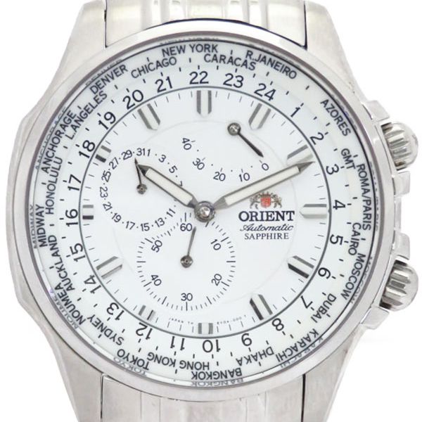 [ORIENT] [Back scale] Orient "World Timer" CEY04003W0 Men's automatic ...