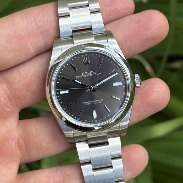 [WTS] Rolex Oyster Perpetual Rhodium Dial 39mm - 114300 - Full Kit ...