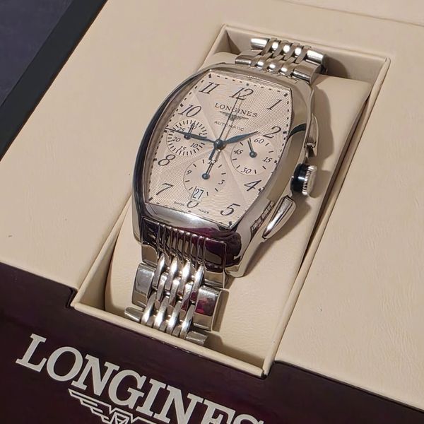 Longines Evidenza Automatic Chrono, box, warranty card, booklet ...