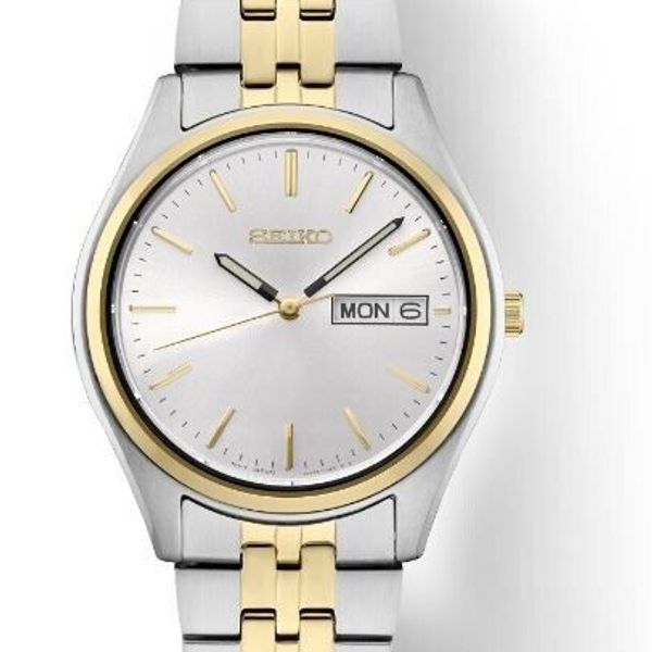 Seiko Essentials Quartz Silver Dial Men's Watch SUR430 | WatchCharts ...
