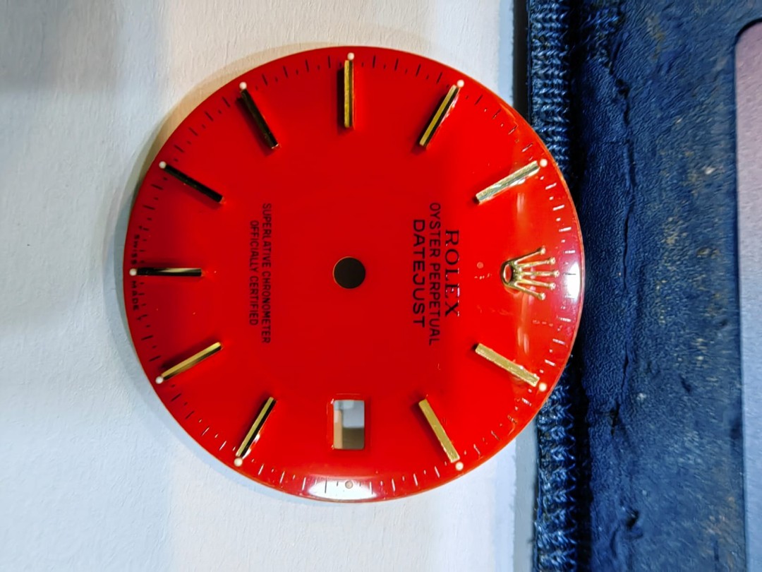 Rolex Red dial for 16233, 116233 | WatchCharts Marketplace