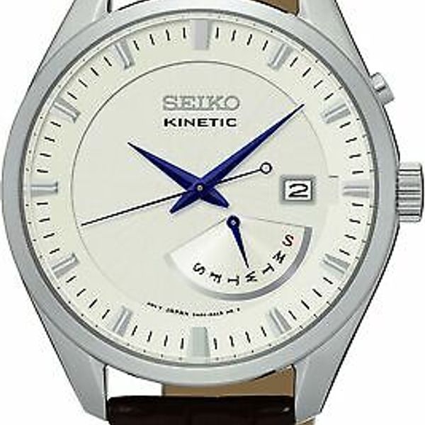 Seiko Kinetic SRN071P1 Automatic Men's Watch Classic & Simple ...