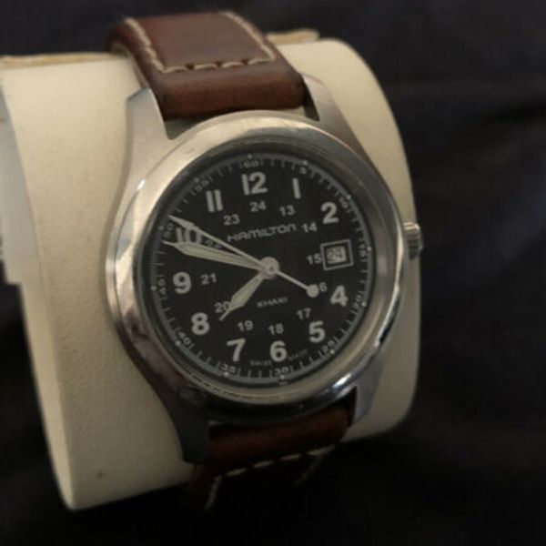 Hamilton Khaki Ladies Watch Swiss Quartz 33mm H722110 All Original ...