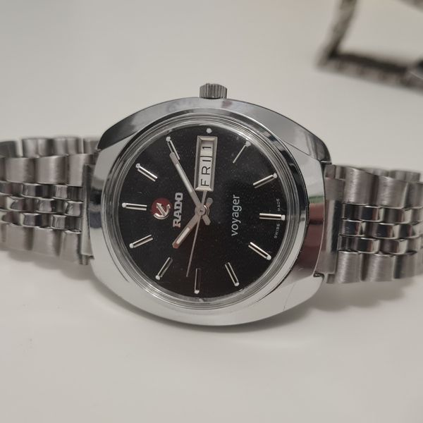 Rado Voyager. Vintage Gents Watch. Grey Dial. Automatic. | WatchCharts ...