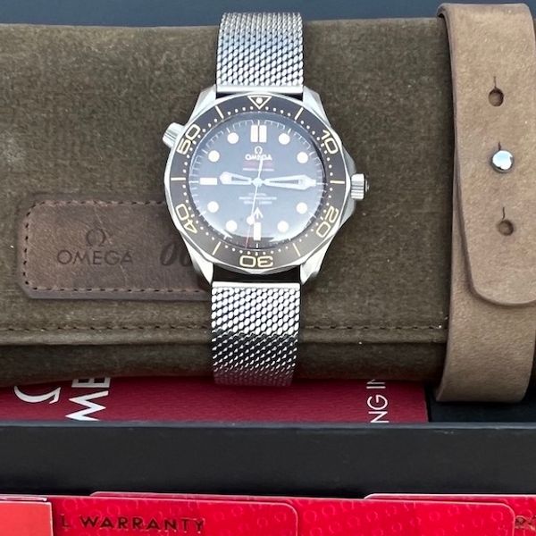 FS: BNIB Omega Seamaster "No Time to Die" 42mm Titanium Watch $7,900 | WatchCharts Marketplace