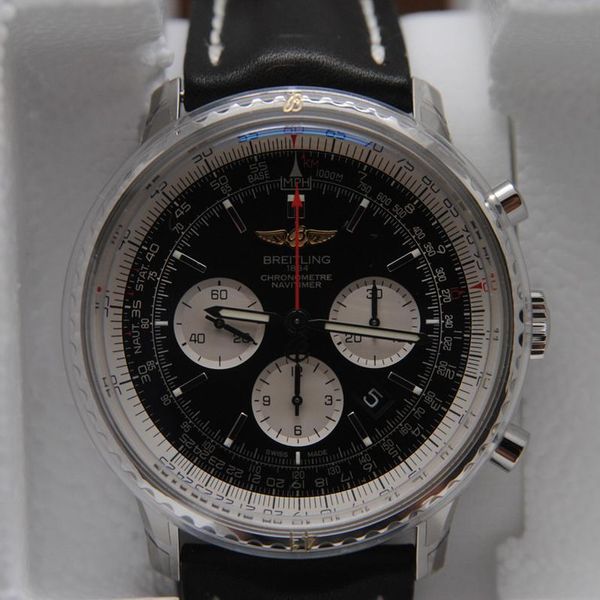 FSOT: NIB Breitling Navitimer Black White Dial | WatchCharts