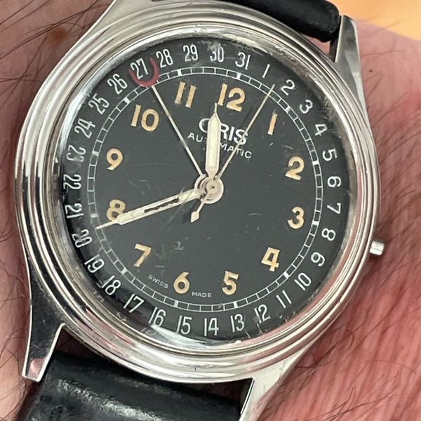 Oris Swiss Automatic Cal 574 Gents Watch For Repair / Restoration ...