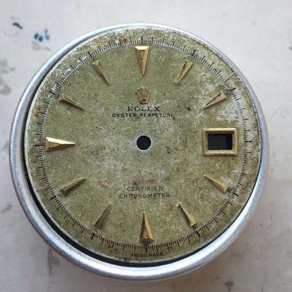 Fs: Rolex DJ 4467 dial - (1st gen Datejust) - ultra rare dial ...