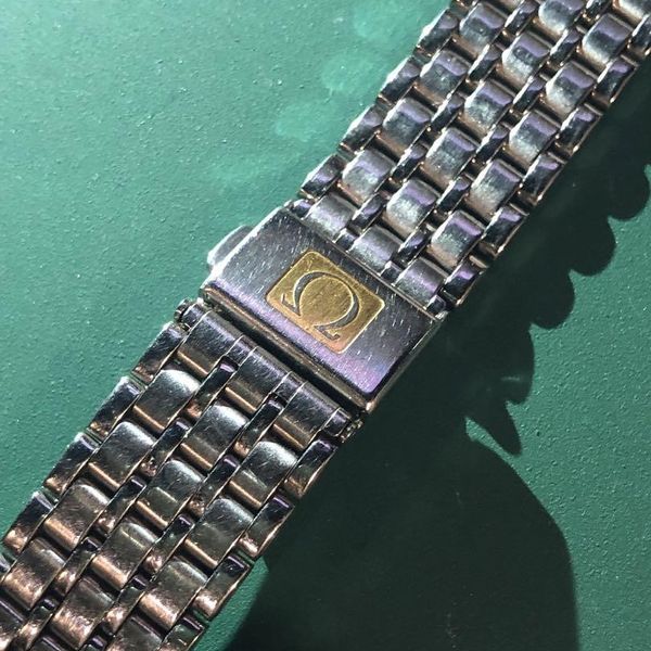 Omega Genuine Stainless Steel Band Belt | WatchCharts Marketplace