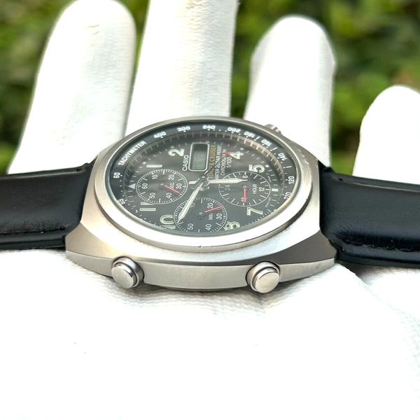 VINTAGE CASIO TIC-100 TIMBER CRUISER CHRONOGRAPH MEN'S WATCH ...
