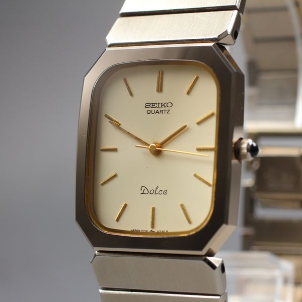 1986 [Near MINT] Vintage Seiko Dolce 7731-5200 Tungsten Quartz Men's Watch JAPAN | WatchCharts ...