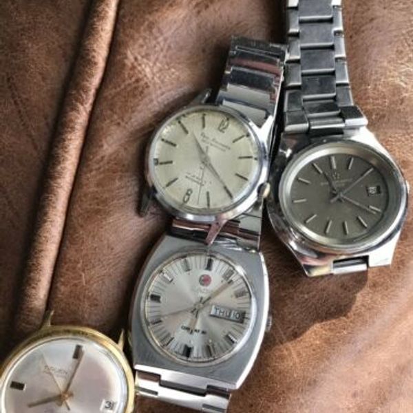 Vintage Watch Lot-Rado, Eterna Matic, Gruen, Paul Raynard | WatchCharts
