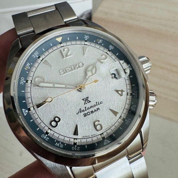 Seiko Alpinist Snowflake Limited Edition Automatic Watch | WatchCharts ...