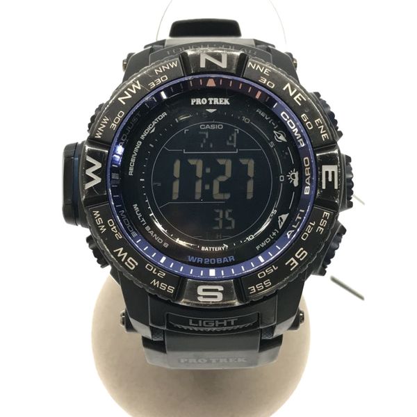 [Used] CASIO Solar Watch PROTREK/Digital/Resin/PRW-3500Y-1JF [Clothing ...
