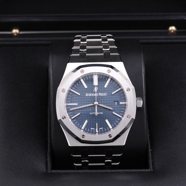 FS: Audemars Piguet Royal Oak 15400ST Blue Dial 41mm with Box & Papers ...