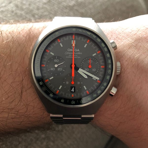 Omega Speedmaster Mark II - Sunburst Grey/Orange - March 2018 ...
