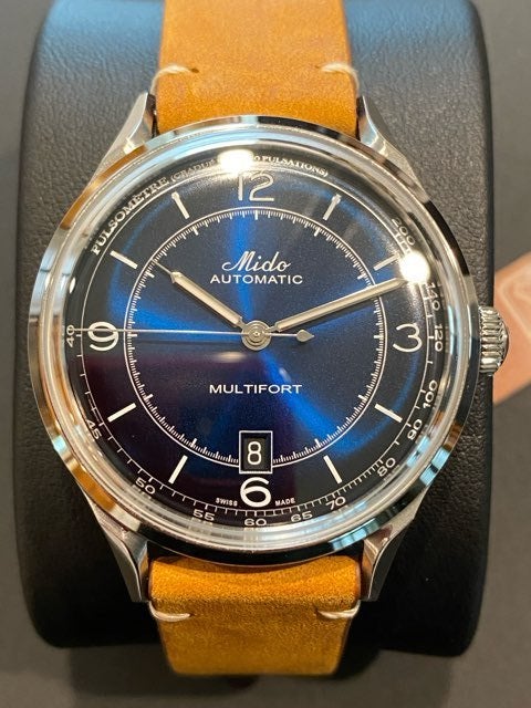 FS: Mido Multifort Blue | WatchCharts Marketplace