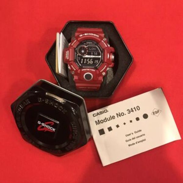 Casio Gshock Rangeman Red Gw-9400-RD4 (New - Mint Condition) | WatchCharts