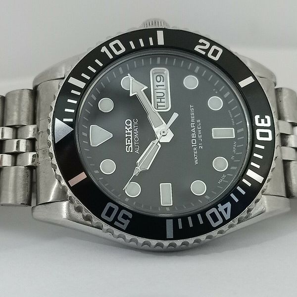 SEIKO DIVER 7S26-0040 SKX031J SUBMARINER AUTOMATIC MEN'S WATCH SERIAL N ...