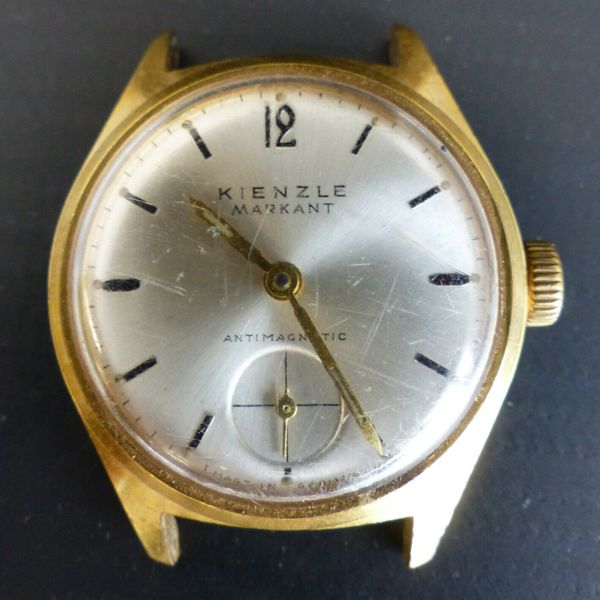 VINTAGE KIENZLE MARKANT GOLD FILLED WIND-UP MEN'S WATCH | WatchCharts Marketplace