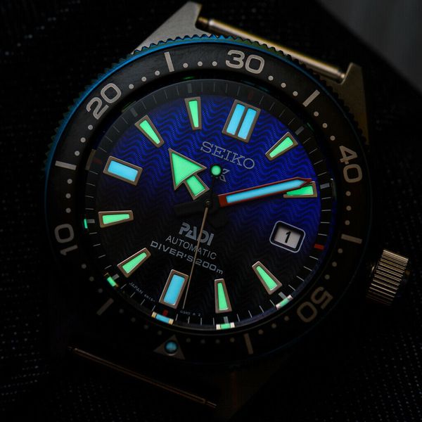 SEIKO PROSPEX "Blue Lagoon" Special Edition PADI Diver's Watch SPB071J1 ...