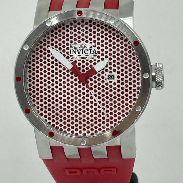 Gents SS 46mm INVICTA DNA MESH Watch model 10419, Running | WatchCharts ...