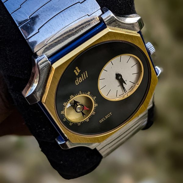 [wts] Vintage Dalil swiss Monte Carlo ????1970's Compass Dress Watch ...