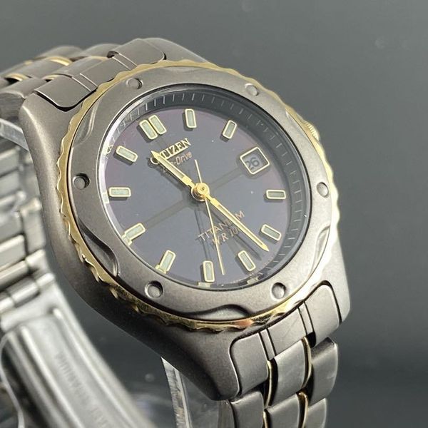 Citizen Eco-Drive Solar Titanium Watch 36mm Women's Sold-as-is For ...