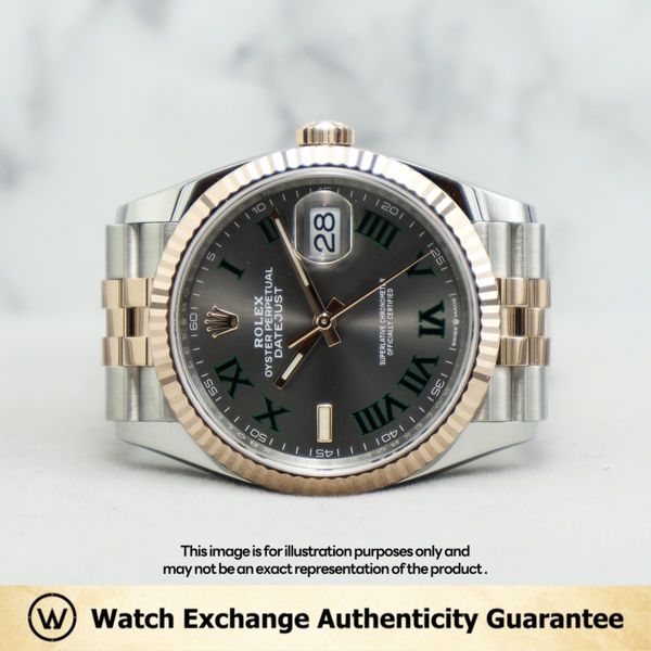 New May 2024 Rolex Datejust Jubilee 126231 Wimbledon Dial PW25163 | WatchCharts Marketplace