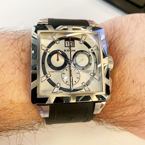 Edox Classe Royale Chronograph Big Date $200 | WatchCharts