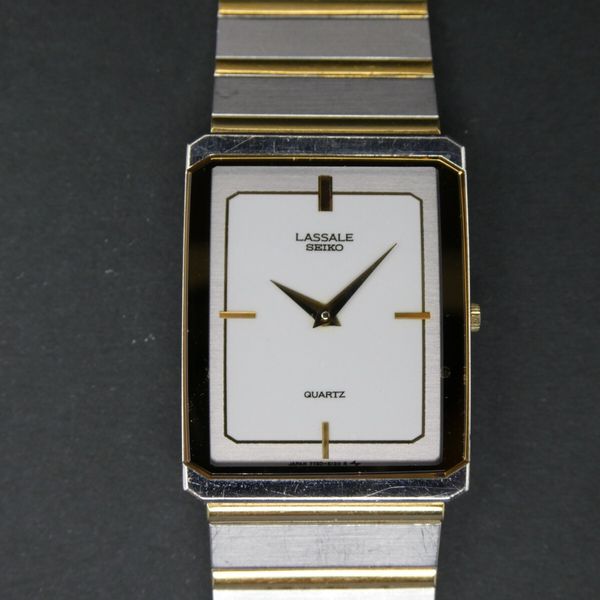 Vintage Seiko Lassale Quartz Gents Watch 7750-5079 - Charity Auction | WatchCharts Marketplace