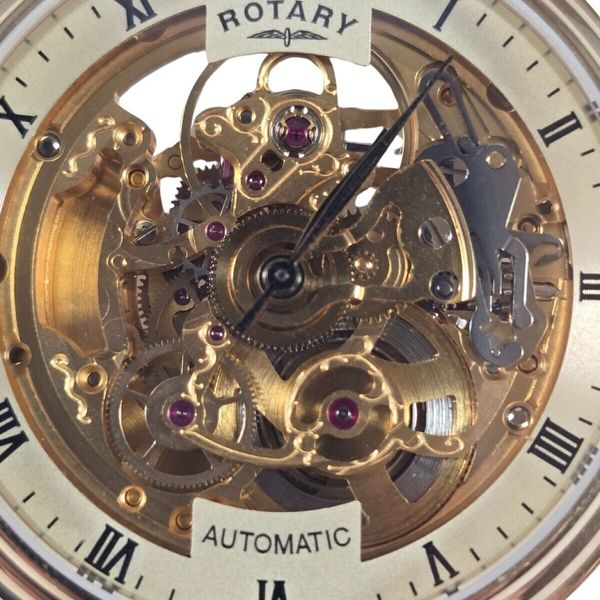 Rotary Automatic Skeleton Limited Edition (420/750) Men's Watch Swiss ...