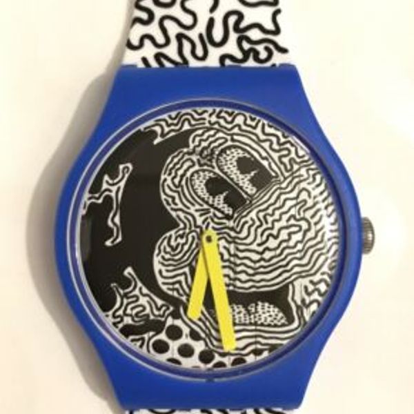 Swatch Limited Watch Mickey Mouse 2021 ECLECTIC MICKEY SUOZ336 KEITH ...