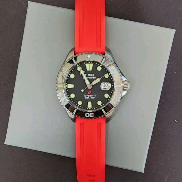 Timex Mens Deep Water Tiburon Watch, New Updated Design | WatchCharts ...