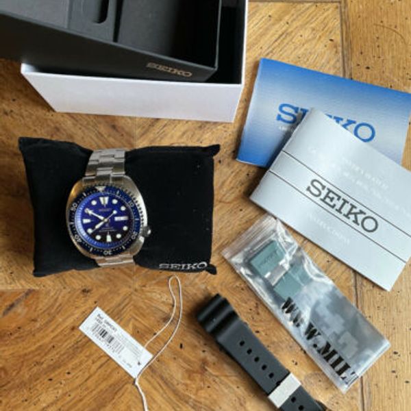 SEIKO Prospex Turtle SRPC91K1 Save The Ocean Automatic Diver Watch ...