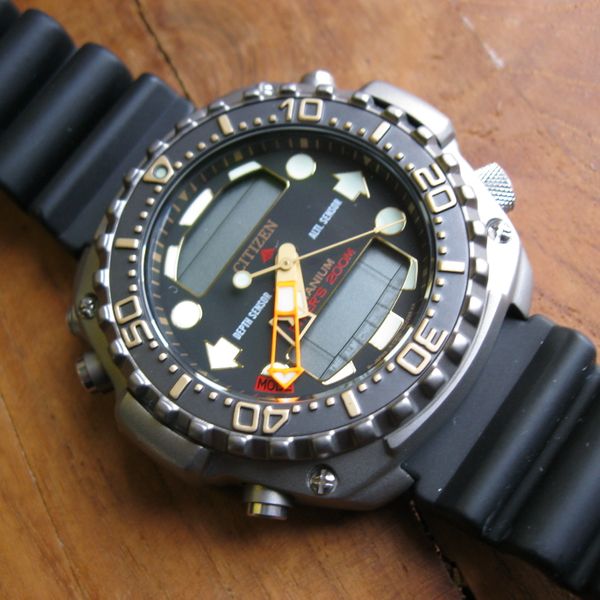 FS Citizen Aquamount JP3020 all titanium NOS (New Old Stock) unuesd ...