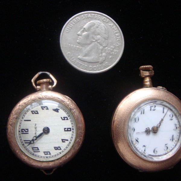 VINTAGE WATCH LOT MECHANICAL POCKET WATCHES GRUEN, HERCULES REPAIR ...