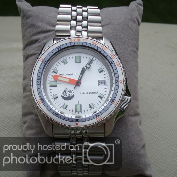 SOLD: Seiko SKX007 Doxa Searambler Style Mod (SOXA) | WatchCharts ...