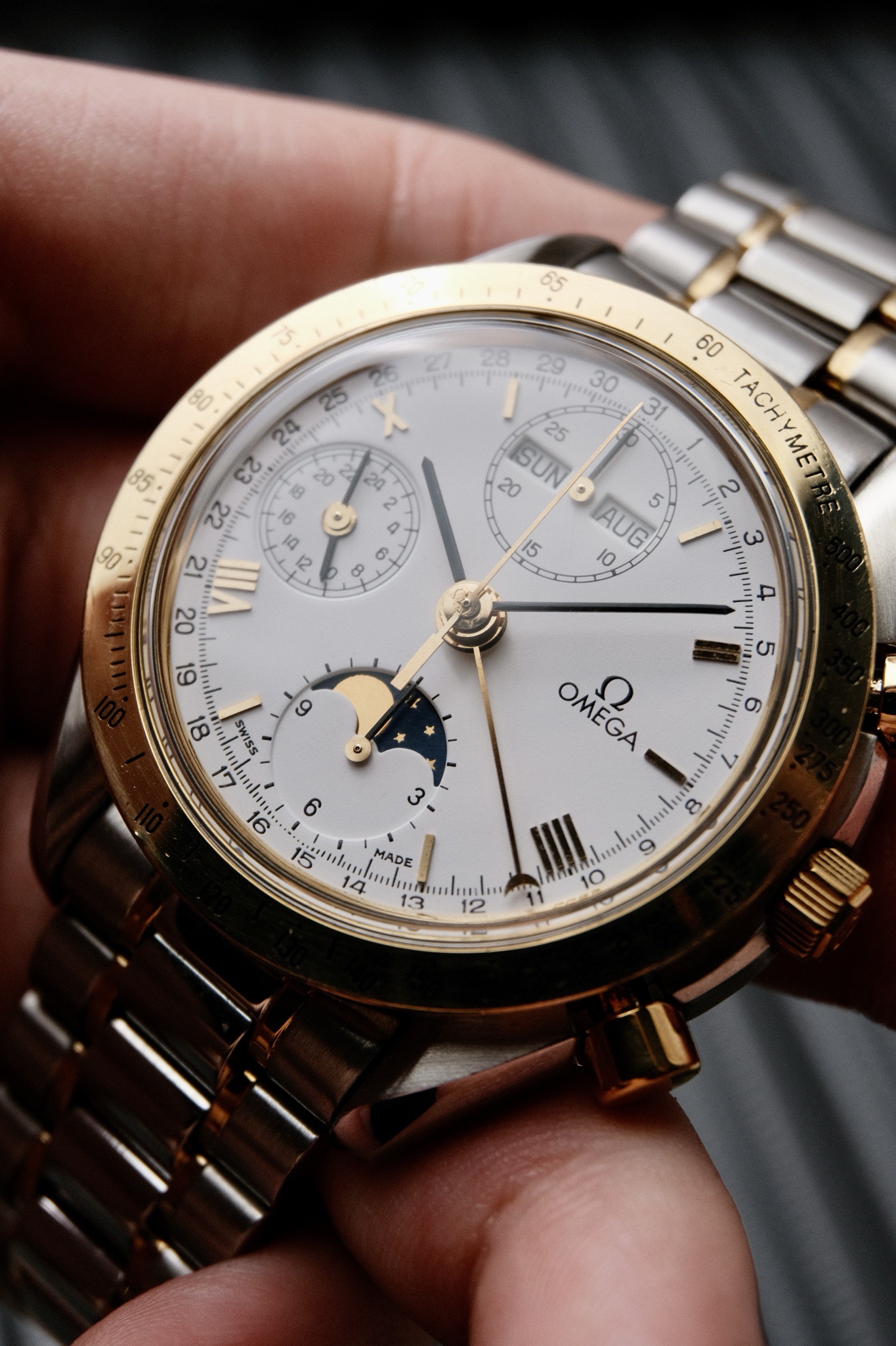 [WTS] Omega Speedmaster Triple Date Moon Phase 3330.20 - US ...